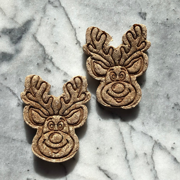 Rudolph (the not-so-red-nosed) Reindeer – Buff Cake Barkery